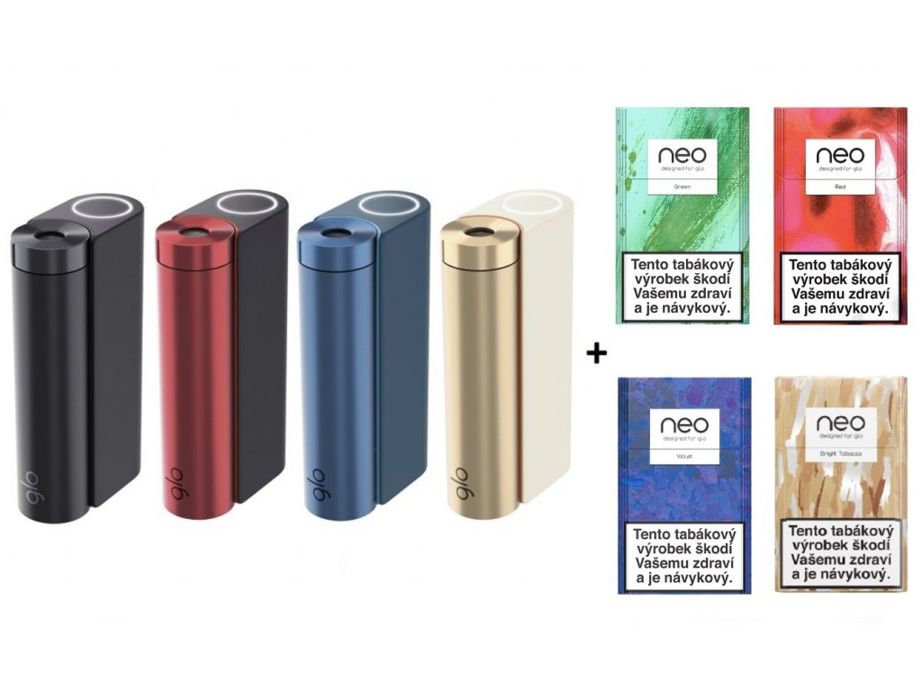 Zahřívání tabáku Glo Hyper + a náplně Glo NEO | Vapoo.cz