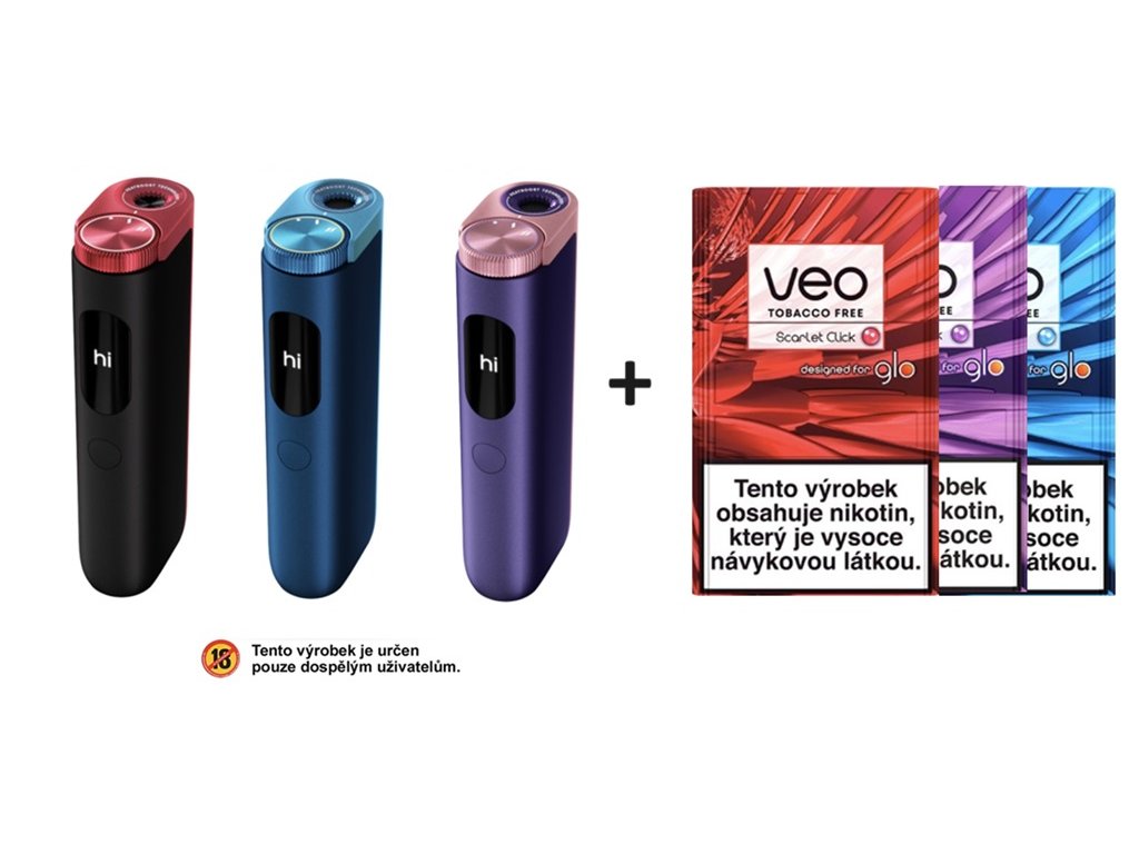 Náplně veo™ pro zařízení glo™ pro cigarety bez tabáku