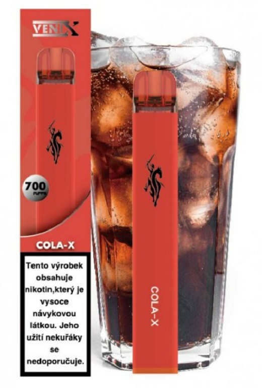 Jednorázová elektronická cigareta VENIX - COLA-X | Vapoo.cz