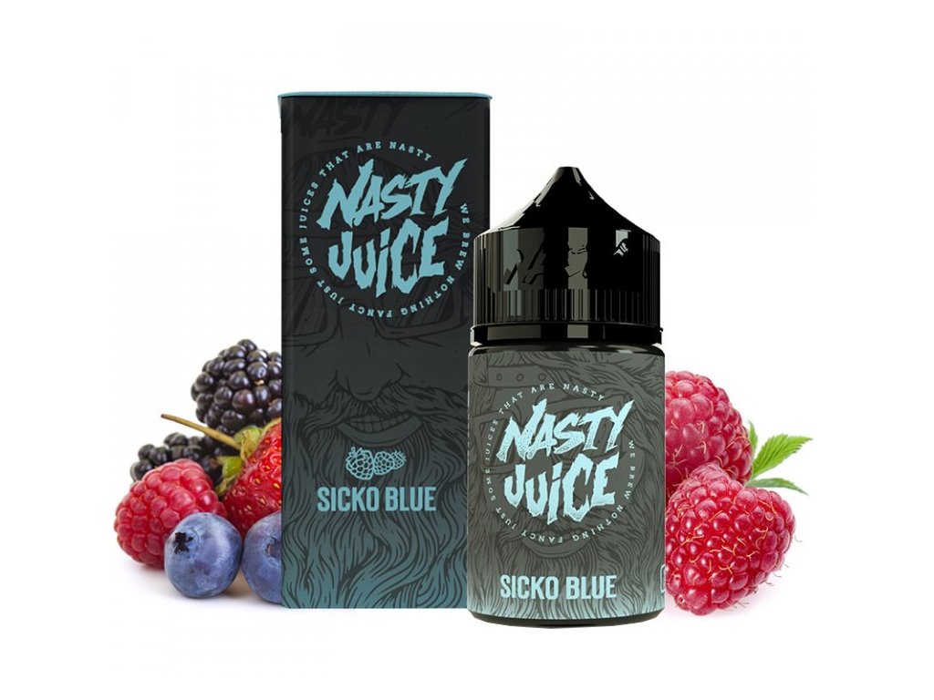 Příchuť Nasty Juice SNV Berry series - Sicko Blue - malinové pokušení ...