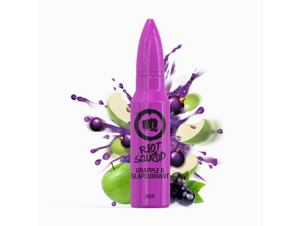 Příchuť Riot Squad - Grapple Slapcurrant / Jablka s černým rybízem 20ml ...