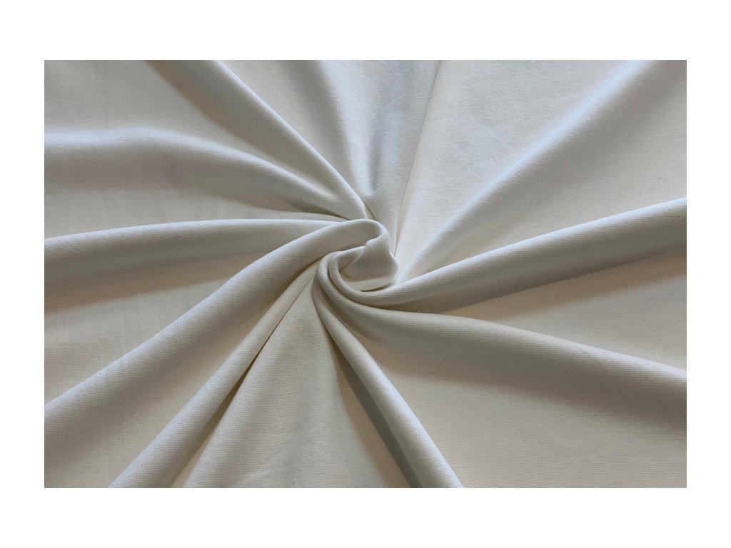 Bavlněný Náplet Hladký off White - Vašelátky.cz