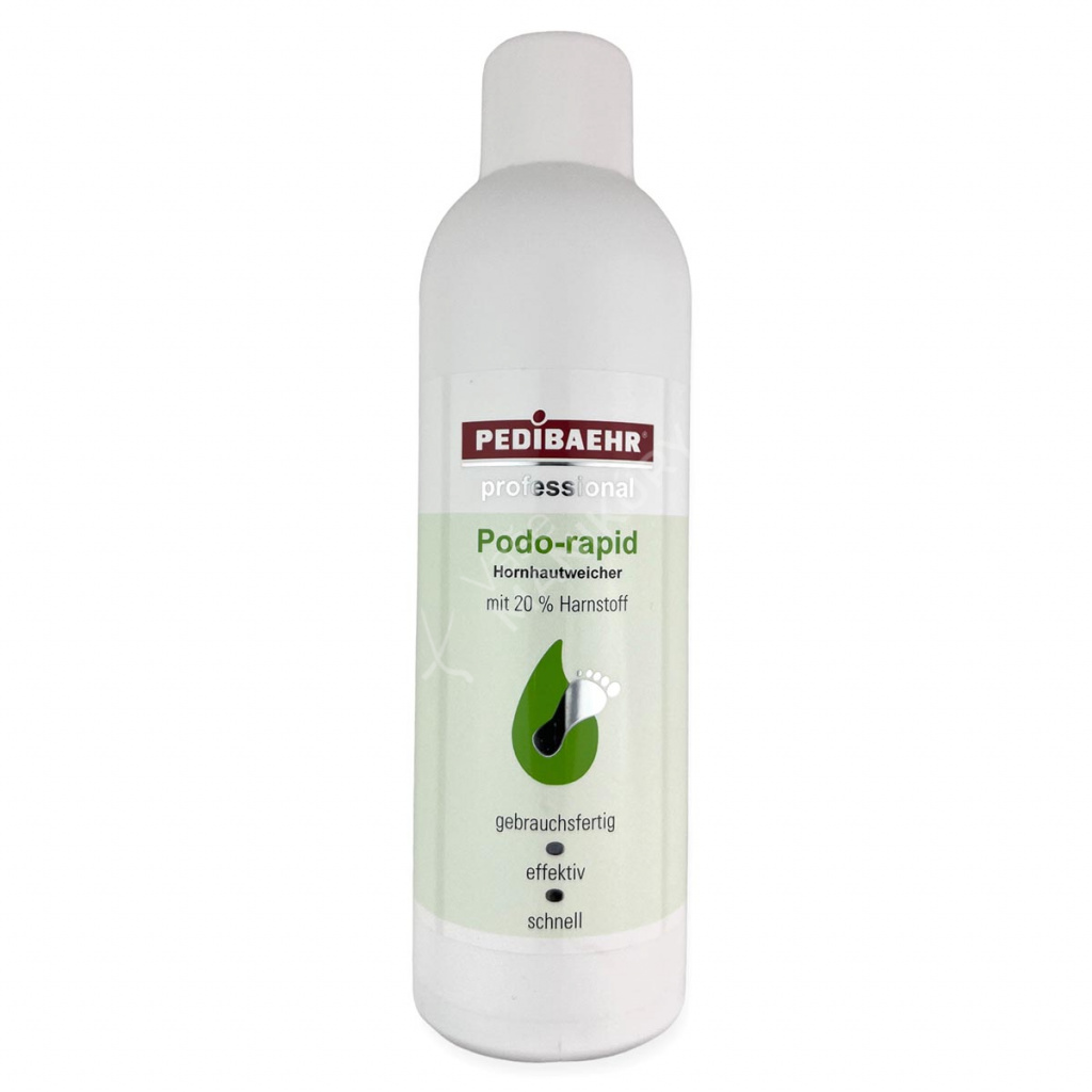 PEDIBAEHR Podo-rapid Změkčovač s 20 % ureou 200 ml | Vaše manikúry.cz