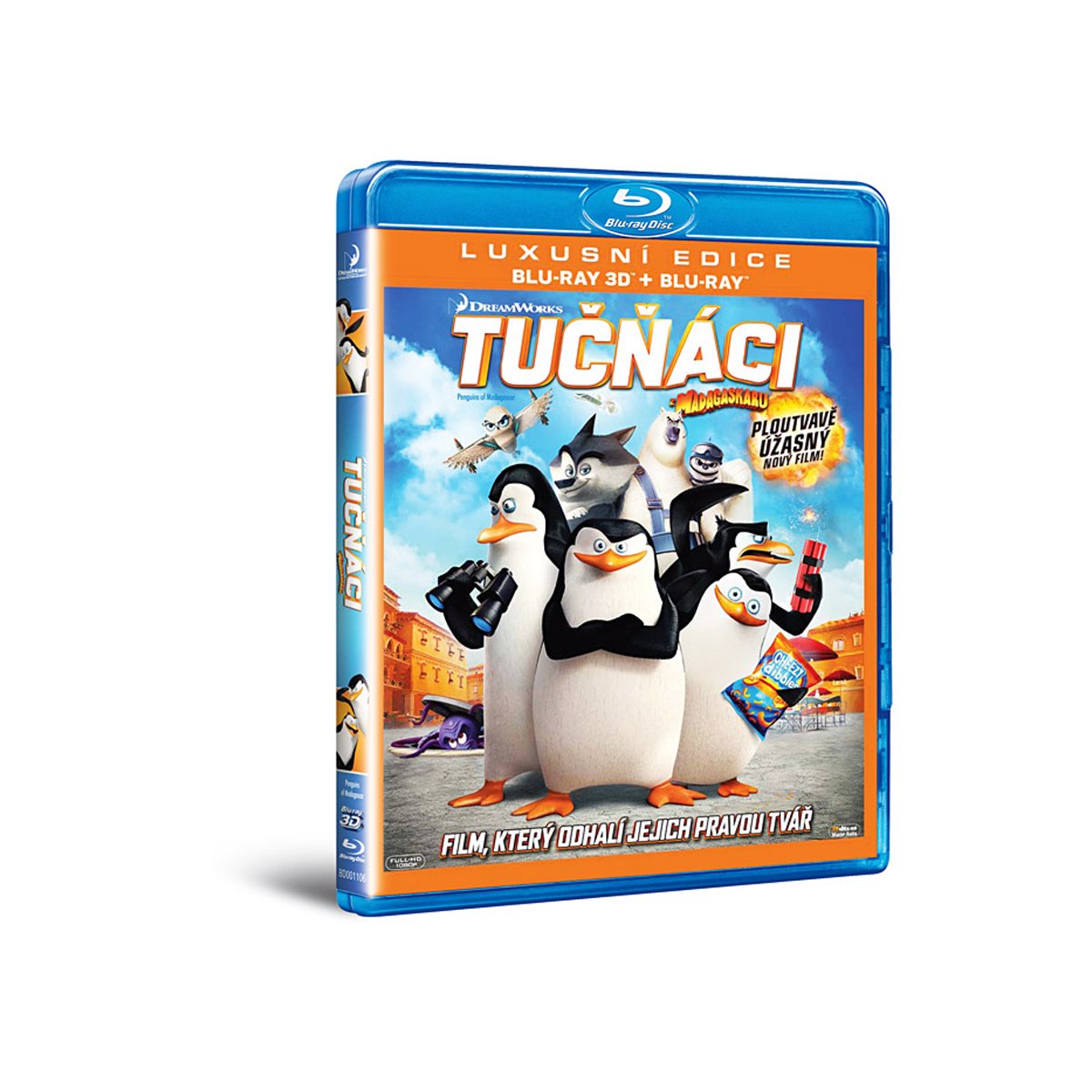 Tučňáci z Madagaskaru 2BD (3D+2D) - Velký Košík