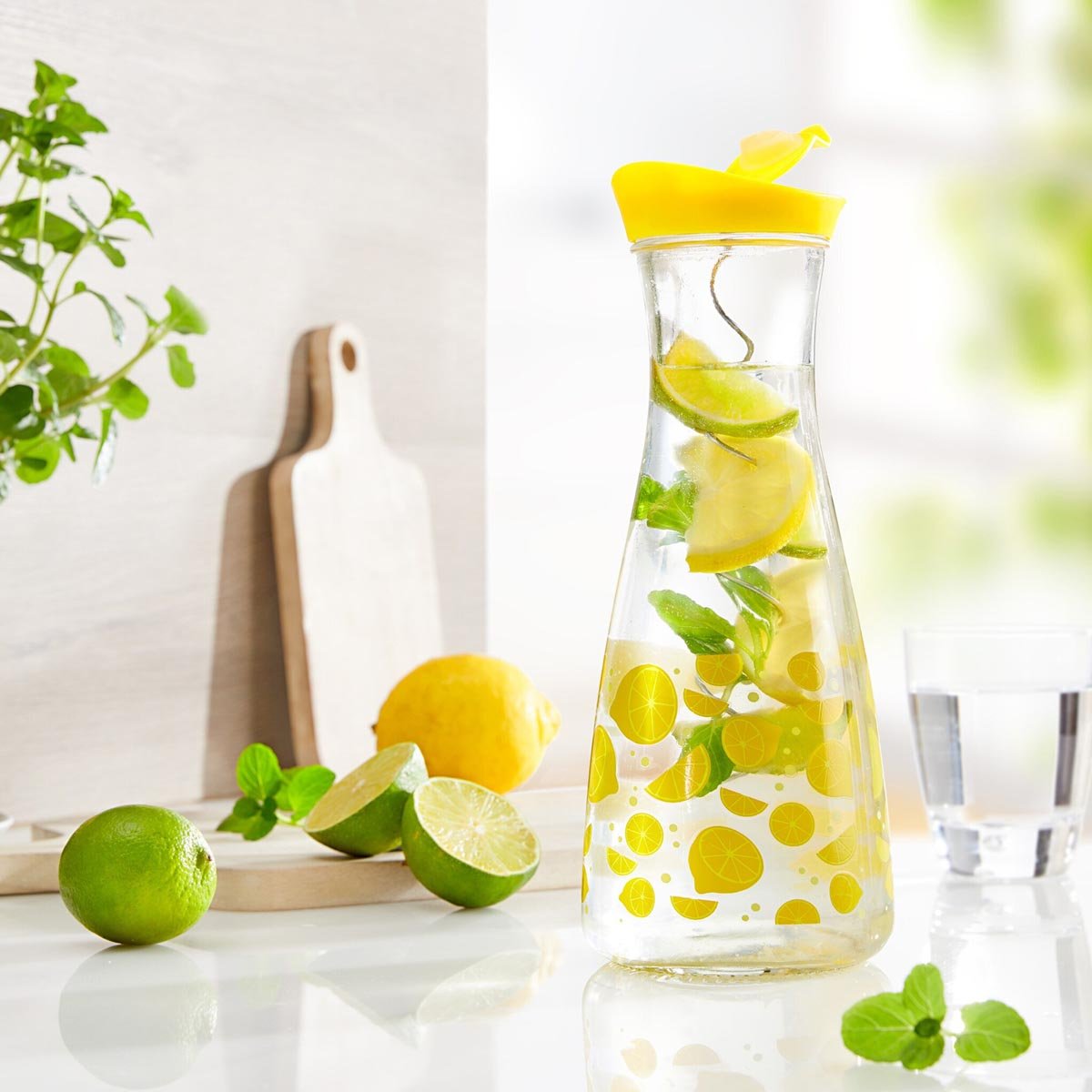 Skleněná karafa Lemon - Velký Košík