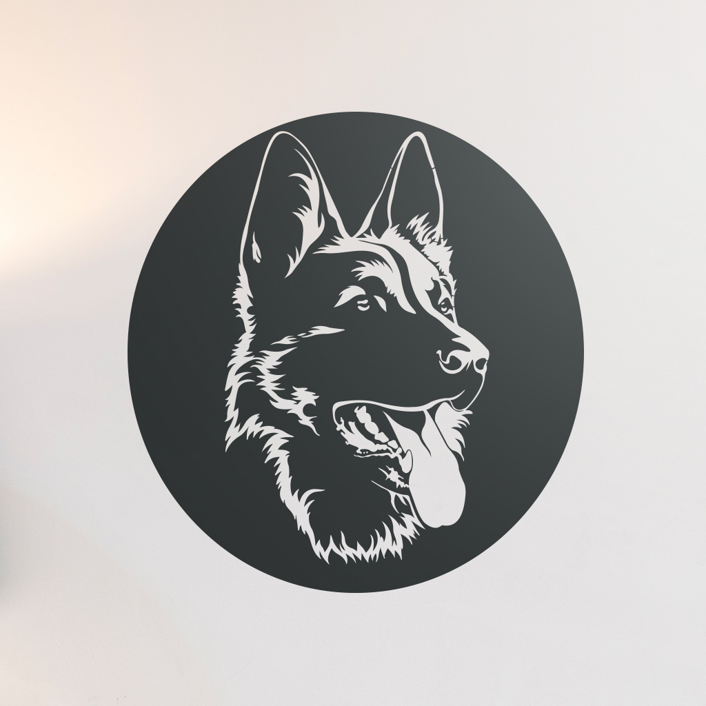 Samolepka Pes Vlčiak - Veselá Stena