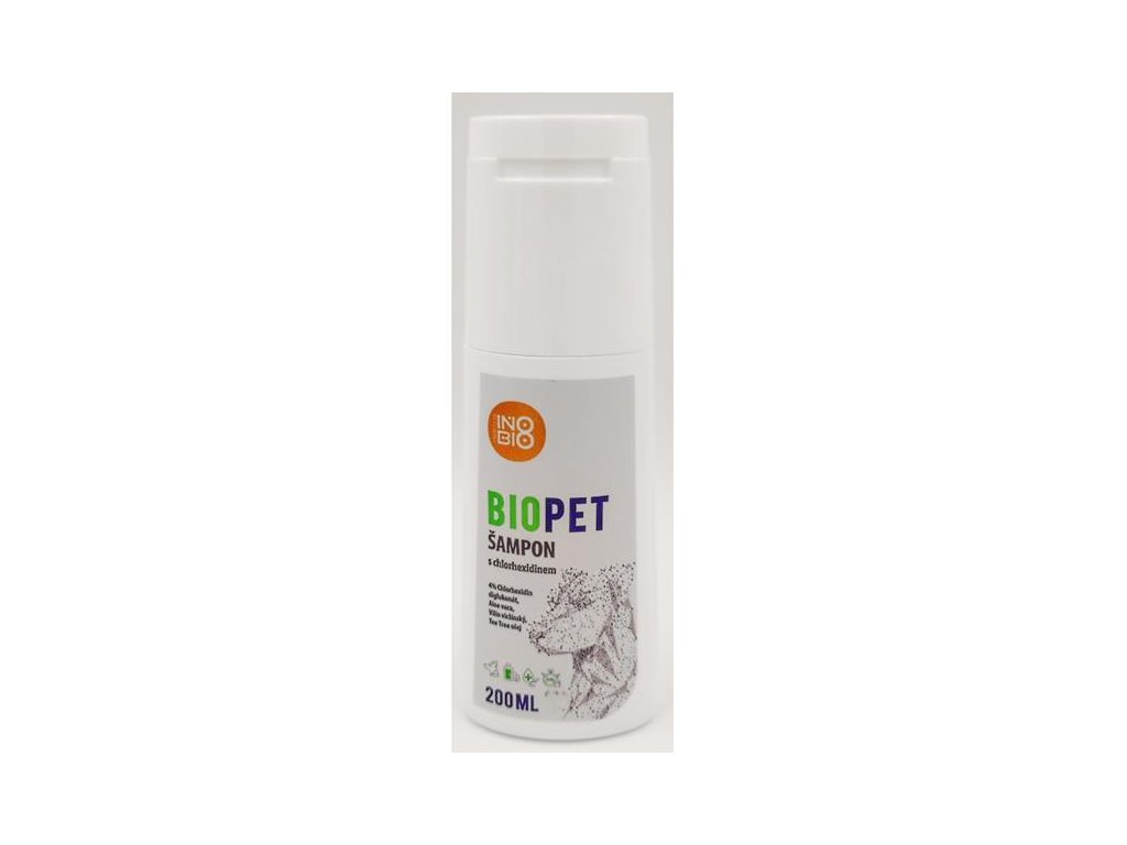 Biopet Chlorhexidine šampon 4% 200ml - Vet-shop
