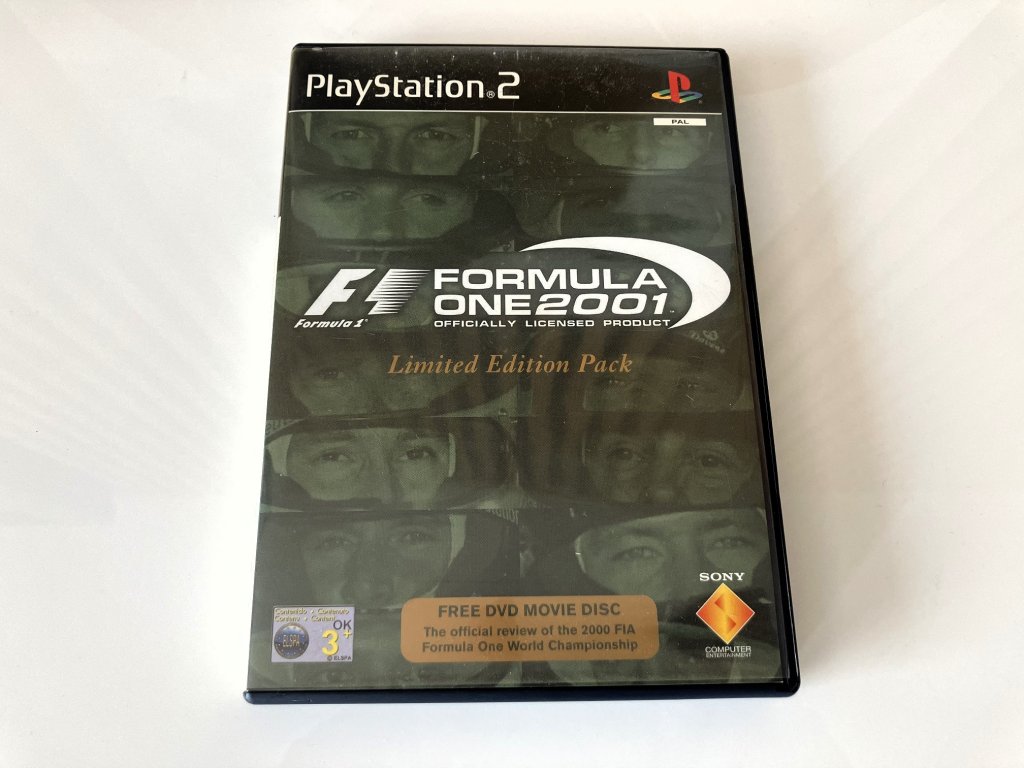 FORMULA ONE 2001 LIMITED EDITION PACK (PS2) - videohry.tv