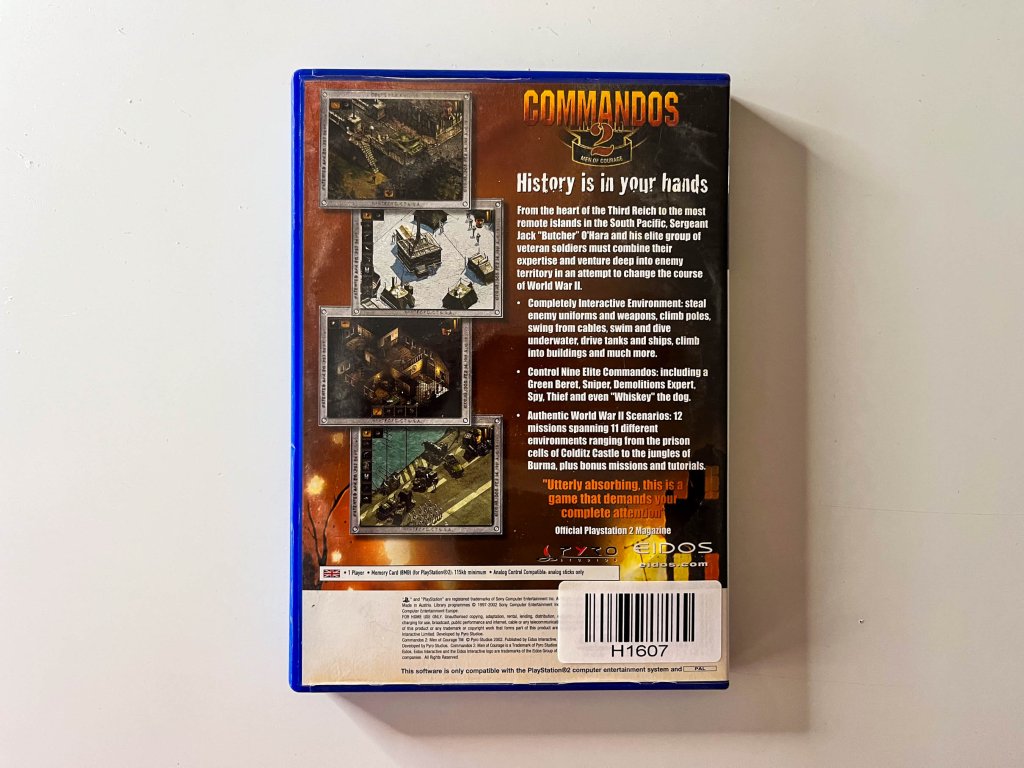 COMMANDOS 2: MEN OF COURAGE (PS2) - videohry.tv