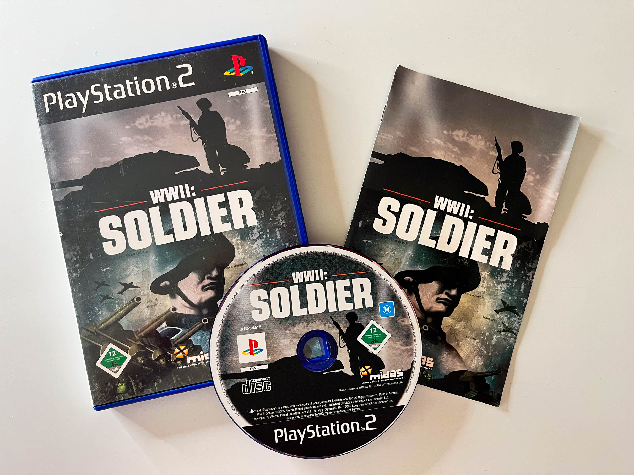 WWII: SOLDIER (PS2) - videohry.tv