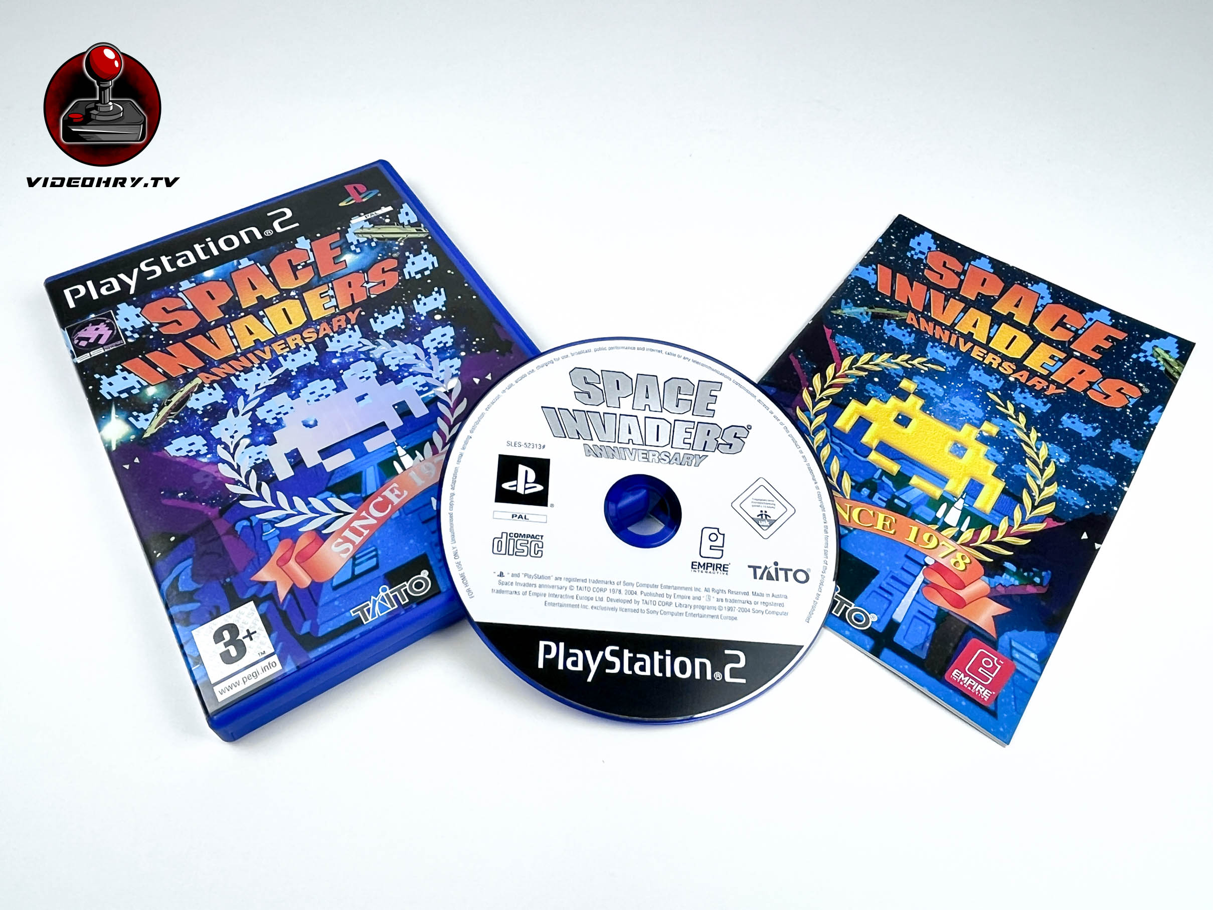 SPACE INVADERS ANNIVERSARY (PS2) - videohry.tv