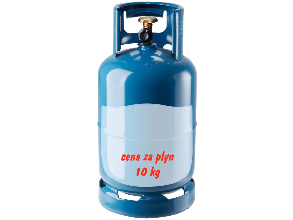 NÁPLŇ PROPAN BUTAN - 10 kg Láhev propan butan 10 kg - VILDMAN