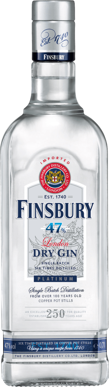 Finsbury London Dry Gin Platinum 1 0l ⭐ V Akci A Ve Slevě ⭐ Alkohol V