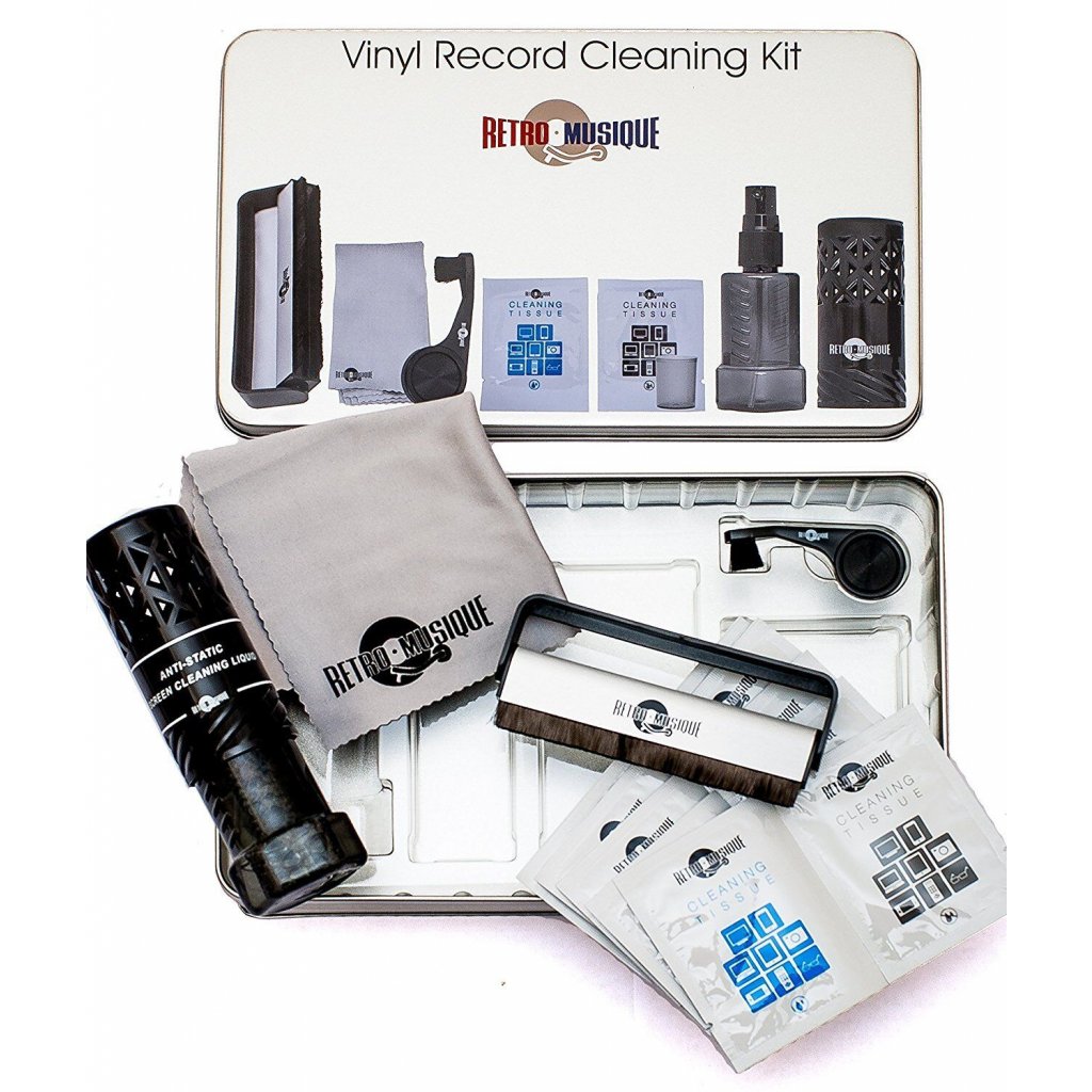 RETRO MUSIQUE Vinyl Record Cleaning Kit - Sada príslušenstva pre LP ...