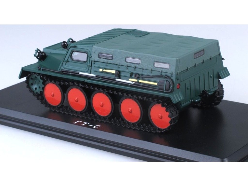 Start Scale Models - GAZ-47, sovětský pásový transportér s plachtou, 1/ ...