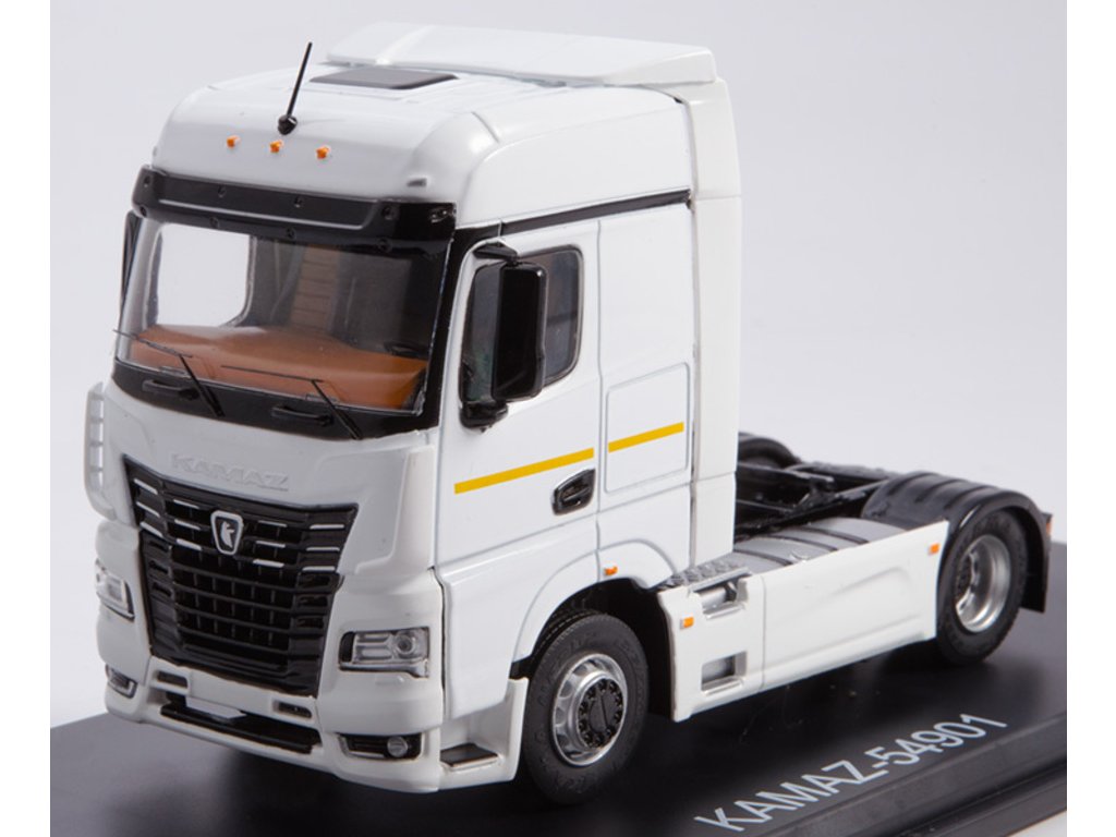 Start Scale Models - KAMAZ 54901, tahač (bílý), 1/43 - Vojenskemodely ...