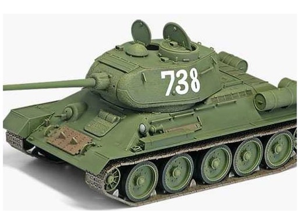 T-34 - Vojenskemodely.cz - Sběratelské modely tanků a letadel