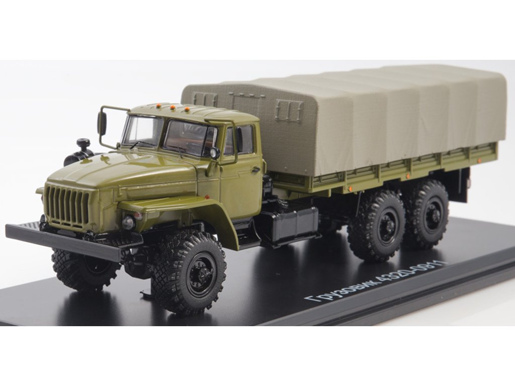 Start Scale Models - UrAL-4320-0911, nákladní s plachtou, 1/43 - Vojenskemodely.cz - Sběratelské ...