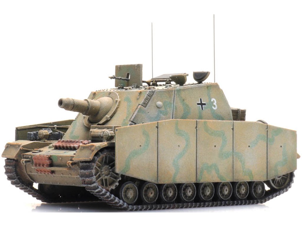 Brummbar - Sd.Kfz.166 - Vojenskemodely.cz - Sběratelské modely tanků a ...