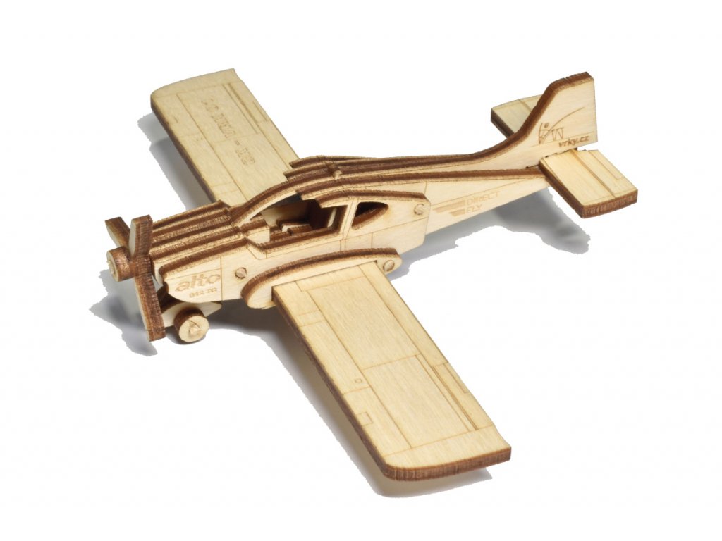 Dřevěné modely letadel a vrtulníků - Vrky.cz