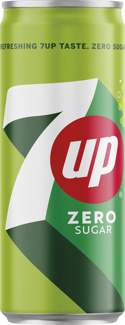 7up Zero Sugar 330 ml plech - Všetko Výhodne