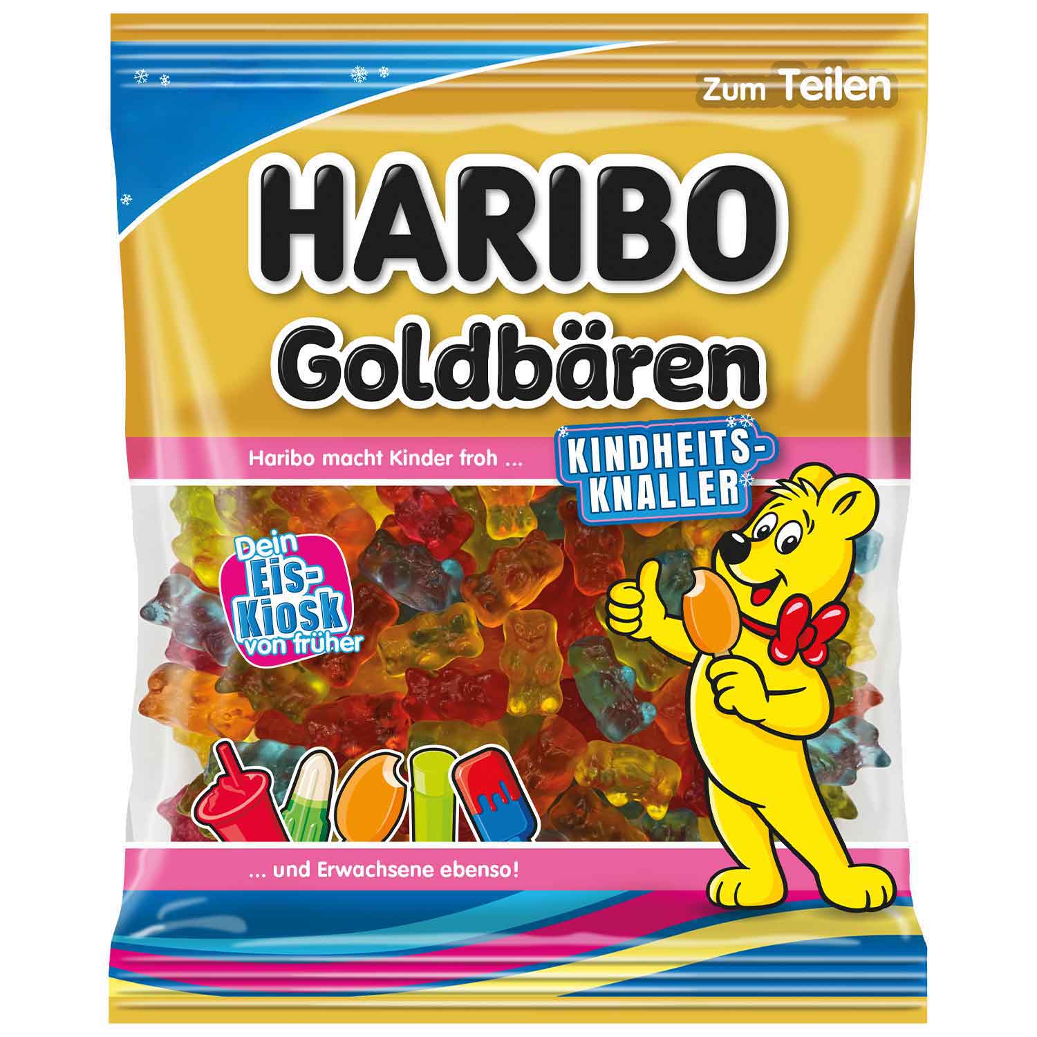 Haribo Gold Bears Childhood Cracker Ice Cream Kiosk 175g - Všetko Výhodne