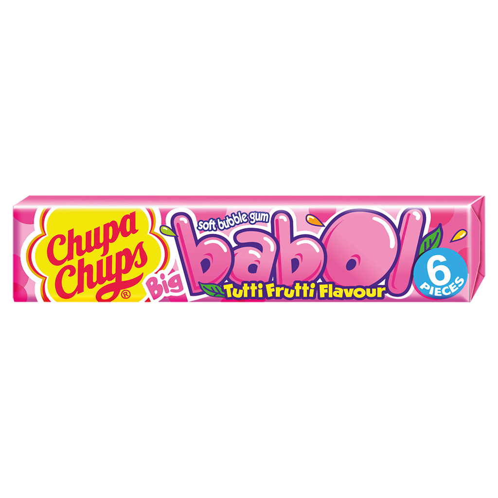 Chupa Chups Big babol tutti frutti flavour 27,6g - Vše Výhodně Chupa Chups Big babol tutti frutti flavour 27,6g - Vše Výhodně