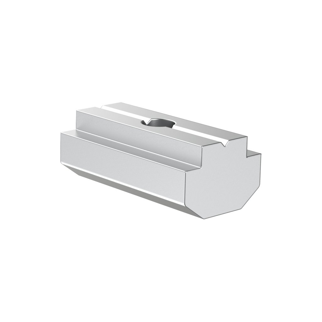 Matice M6 do drážky AC 30-6, s vedením, obdélníková, délka 18 mm | VSK ...