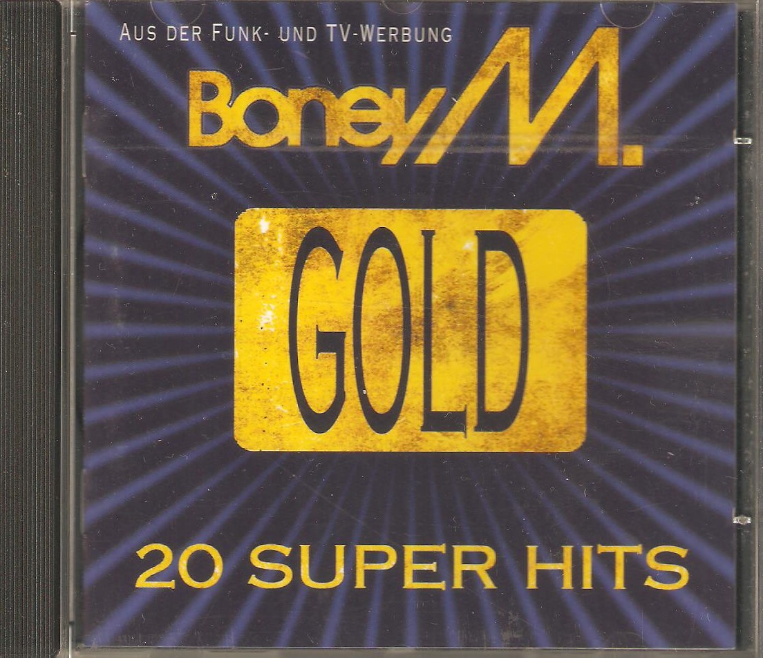 CD BONEY M - GOLD 20 SUPER HITS - Vtipné dárky