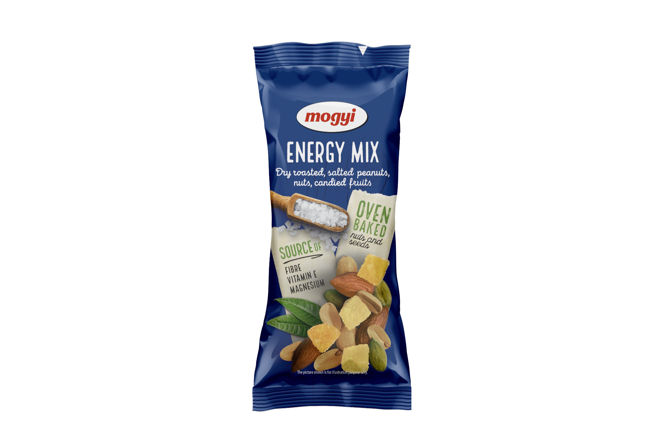 ENERGY MIX - Směs ořechů a sušeného ovoce - Mogyi 55g - Whitemarket.cz