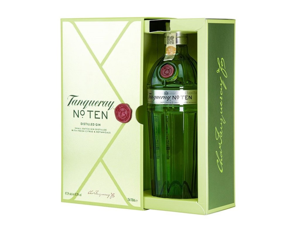 Tanqueray No.Ten, Gift Box, 47,3%, 0,7l - Winehouse.cz