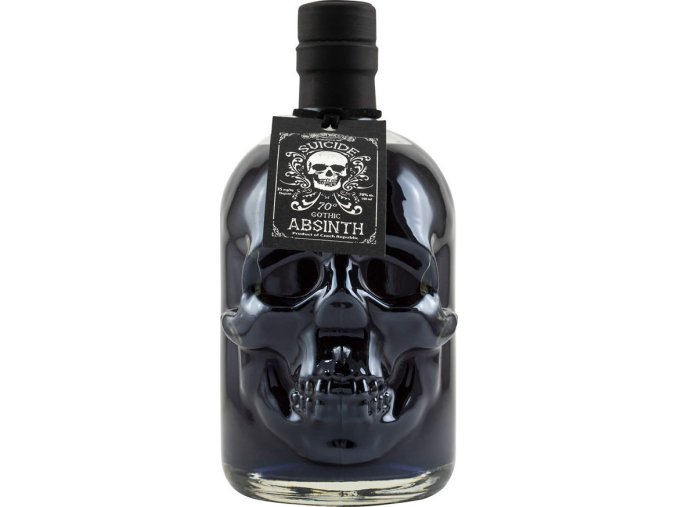 Absinth Suicide Gothic Black, 70%, 0,5l - Winehouse.cz