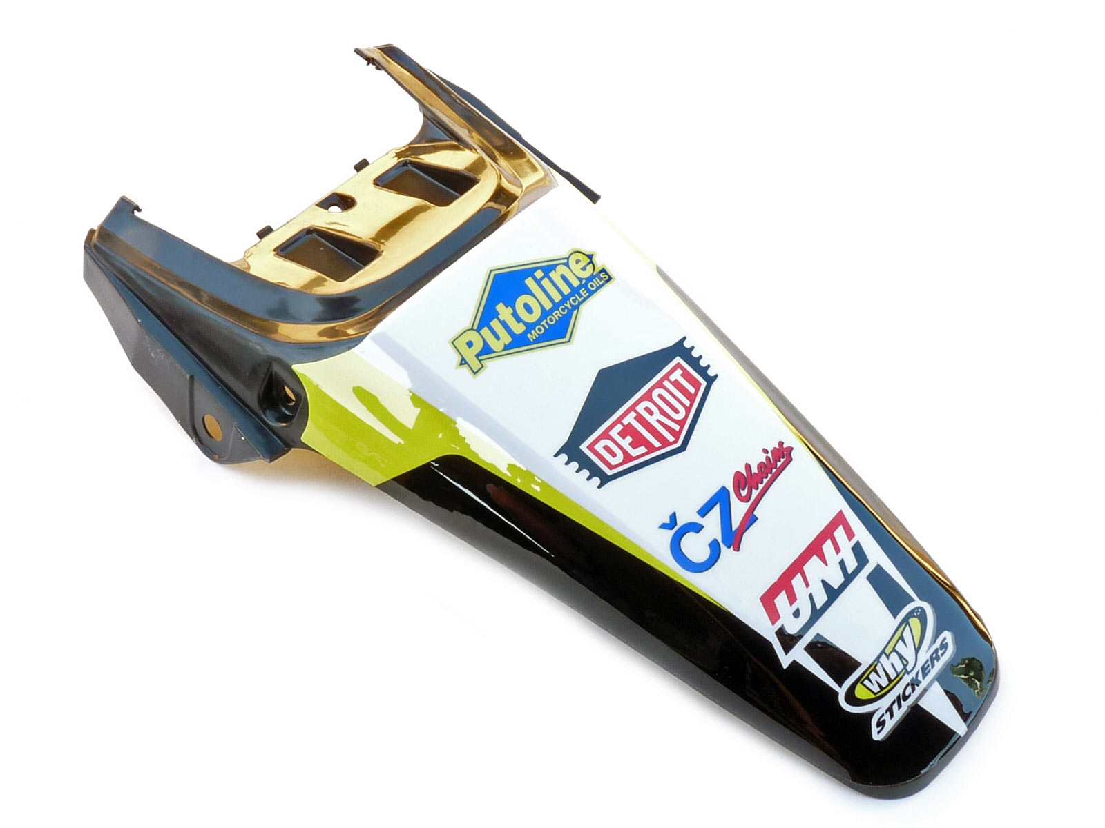 pitbike zadní blatník CRF70 černý s polepem Stomp Z3 - WMX STORE