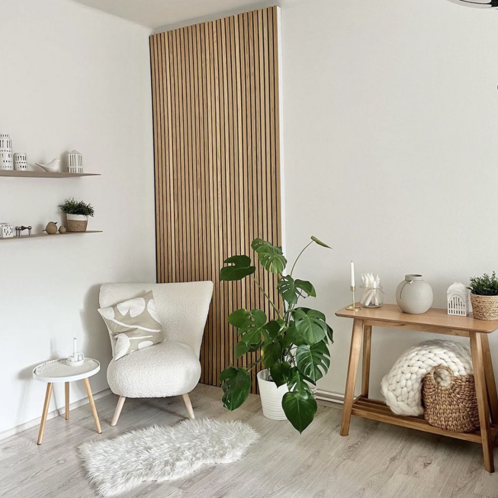 Designový panel Dub Klasik MDF black - Woodea