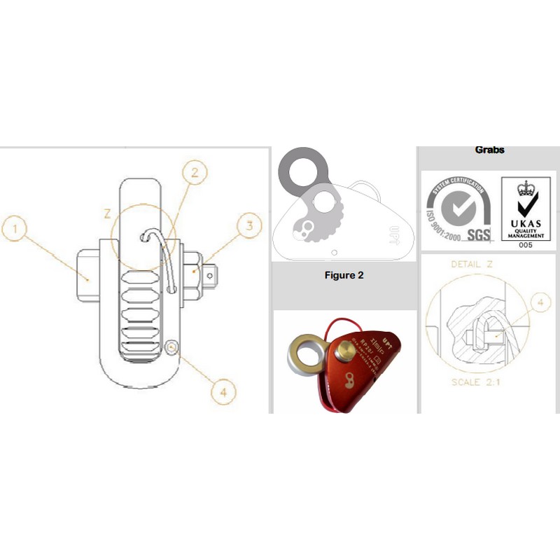 ISC Rope Grab - náhradní díl - worksafety.cz