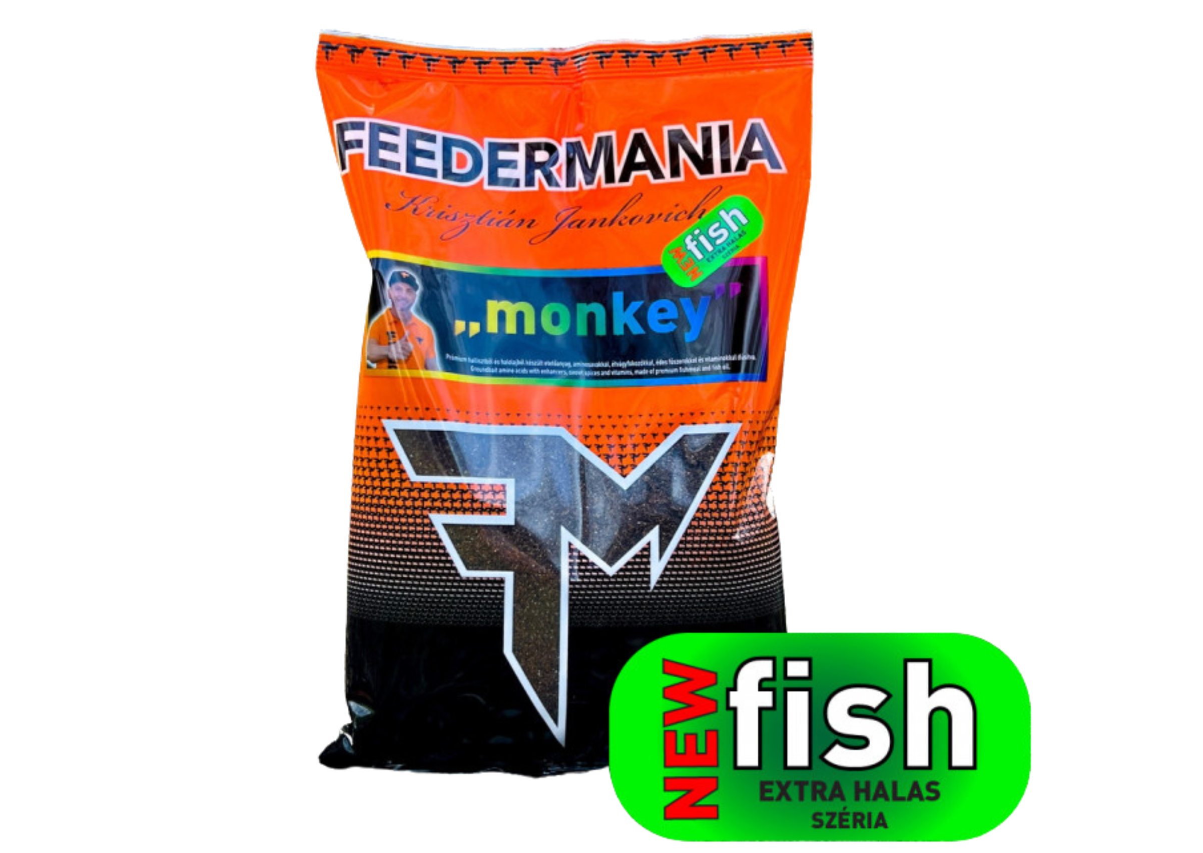 FEEDERMANIA MONKEY EXTRA FISH 800GR - Yellowfish