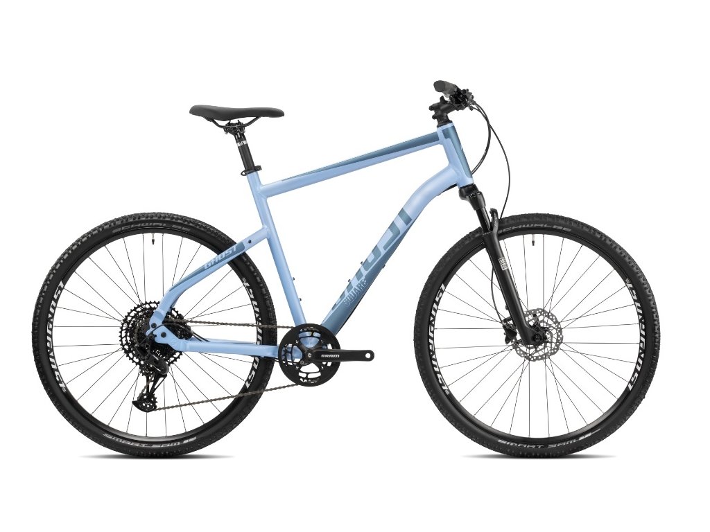 GHOST Square Cross Essential Blue Gray/Dirty Blue - Yesshop.cz