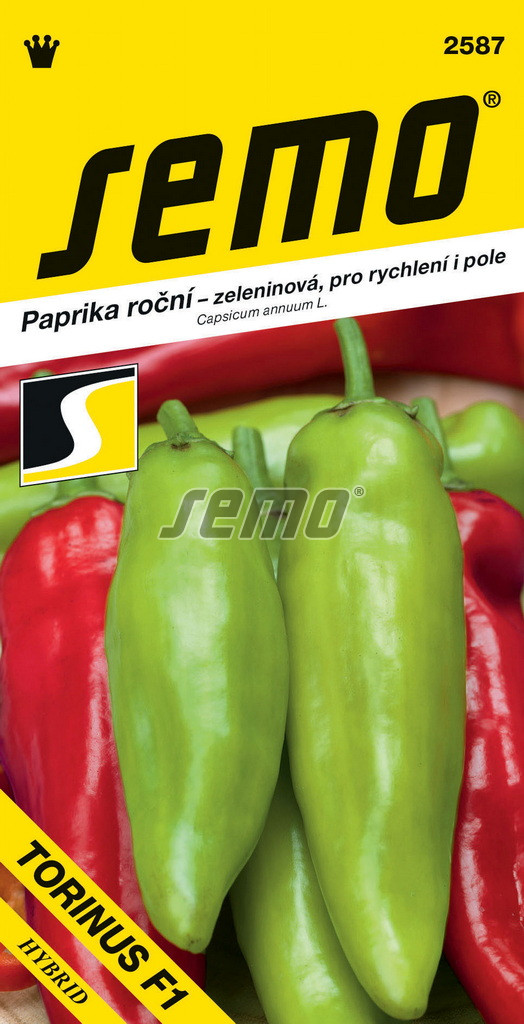PAPRIKA TORINUS F1 - zeleninová, sladká 15 s | Zahradní technika VOLEJNÍK