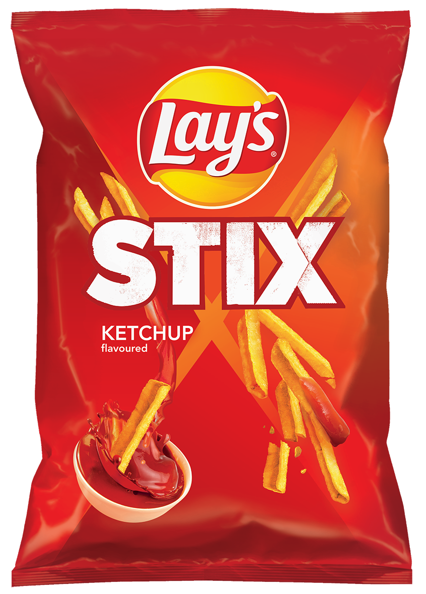 Lays Stix kečup 130g BAG, 26 ks/balení - Zaperli.cz