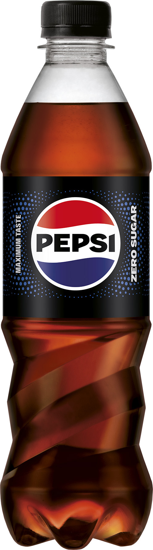 Pepsi Zero Sugar 0,5L PET, 12 ks/balení - Zaperli.cz