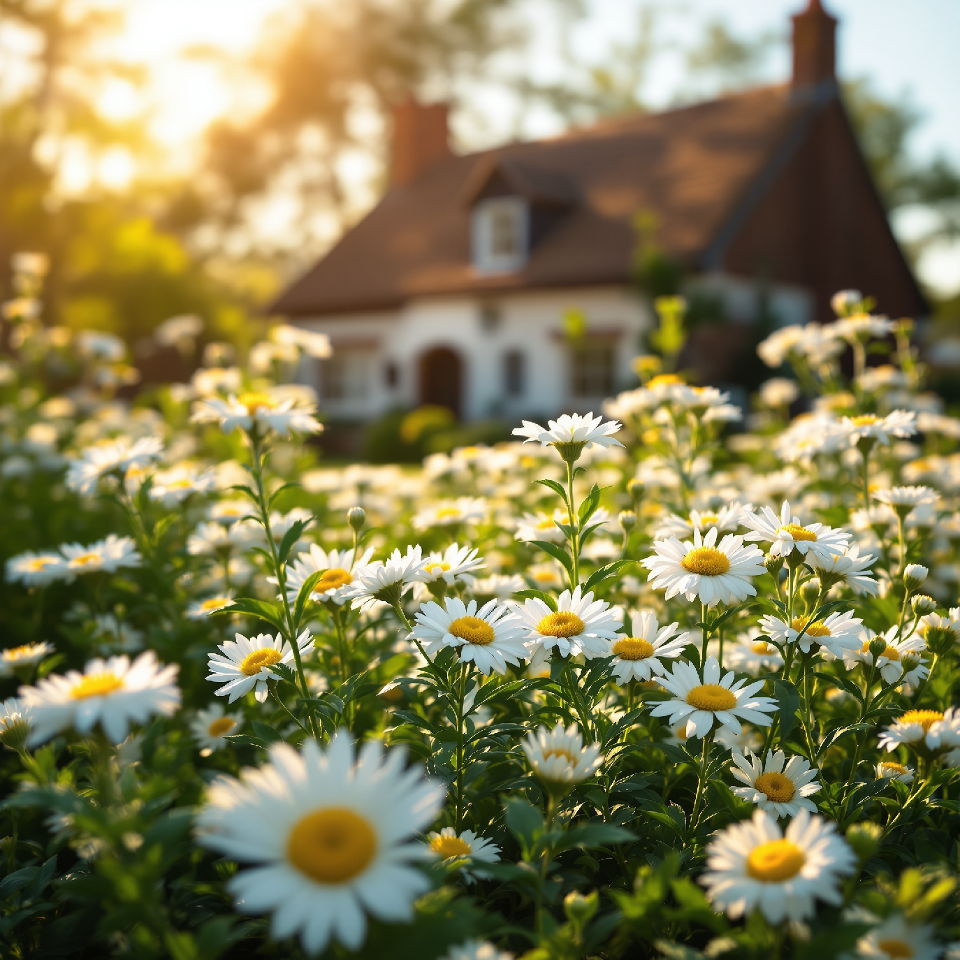Kopretina ‘Snow Lady’ – nízká bílá trvalka do záhonů