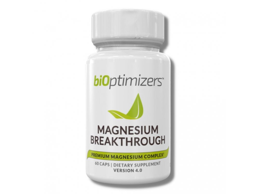biOptimizers Horčík - Magnesium Breakthrough - 60 kapsúl - Zdrave-telo.sk