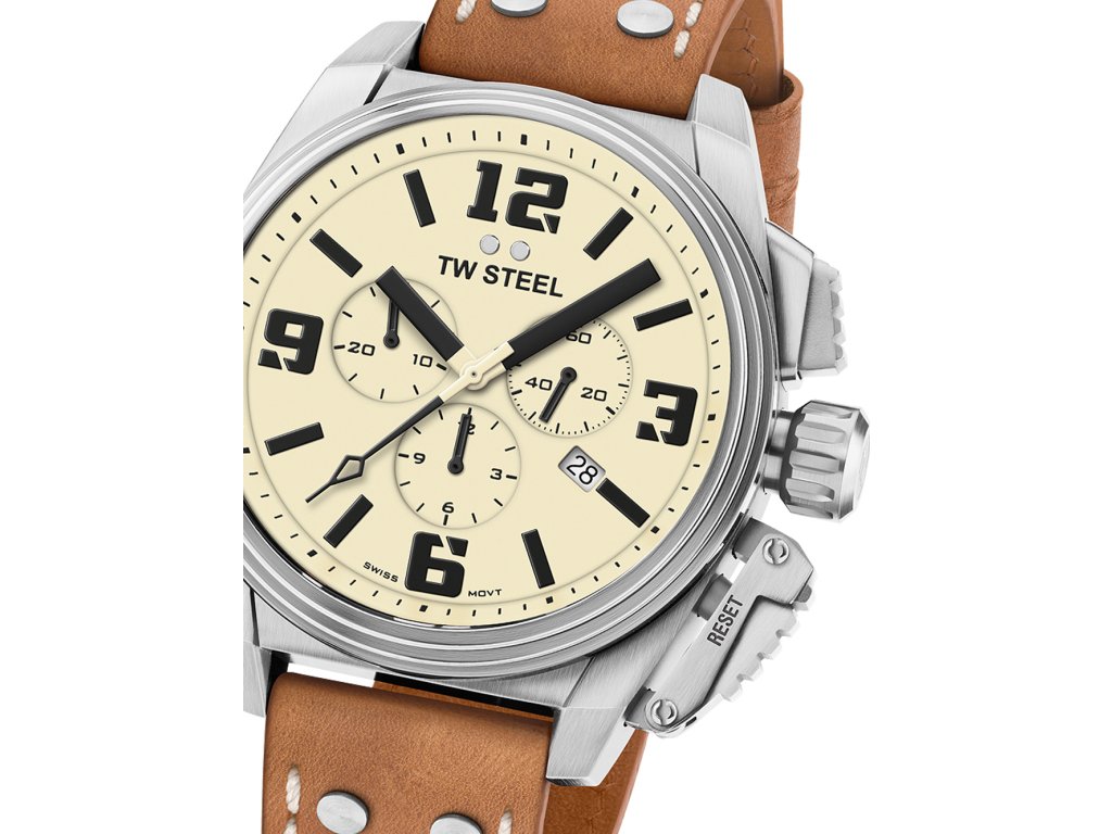 TW-Steel TW1010 Canteen Chronograph 46mm ⇒ 10 390 Kč - Pánské hodinky | ZilkaHodinky.cz