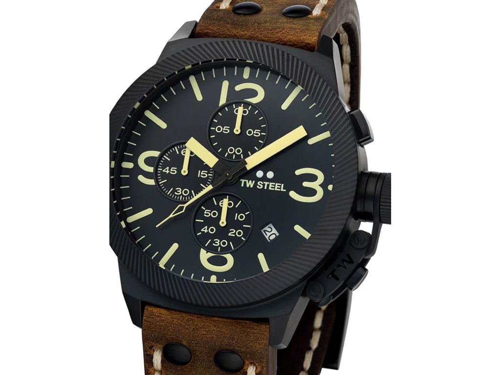 TW-Steel CS107 Canteen Chronograph 45mm ⇒ 6 090 Kč - Pánské hodinky | ZilkaHodinky.cz