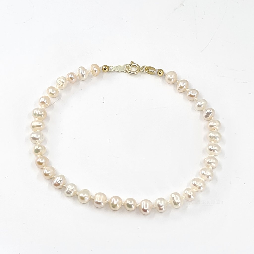 Zlatý náramek PERLY - Zlatnictví Jičín