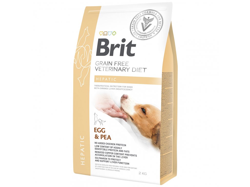 Brit VD Dog GF Hepatic 2kg | ZooAqua, s.r.o