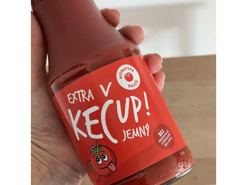 ZP Mikulčice EXTRA KEČUP jemný 500g sklo - ZP Mikulčice
