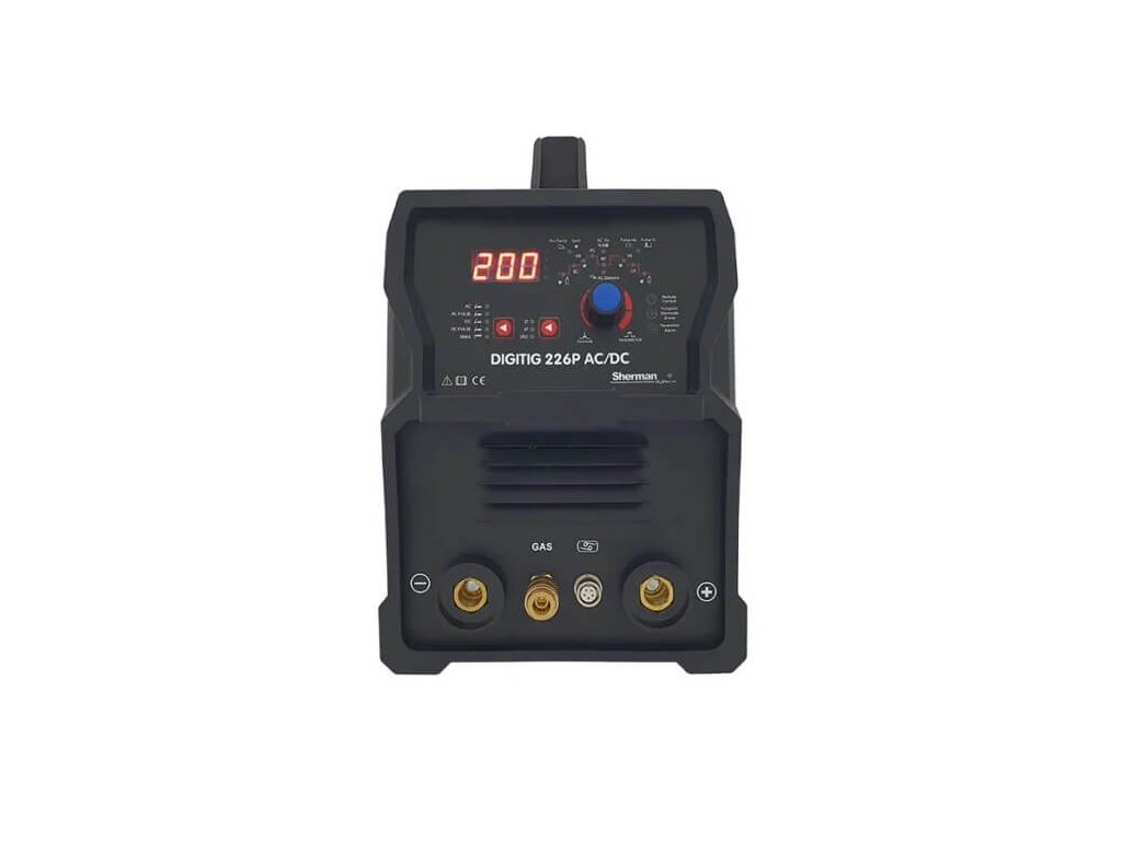 Mega set pulzná zváračka Sherman DIGITIG AC/DC 226P | ZVARSI.SK