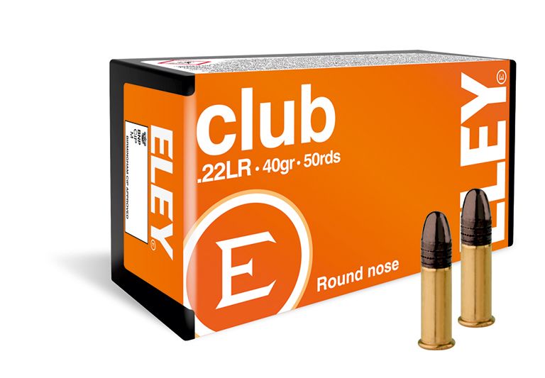 22 LR Eley Club 40gr 💚 jen za 4,10 Kč 💚 Zbraně a střelivo Šubrt